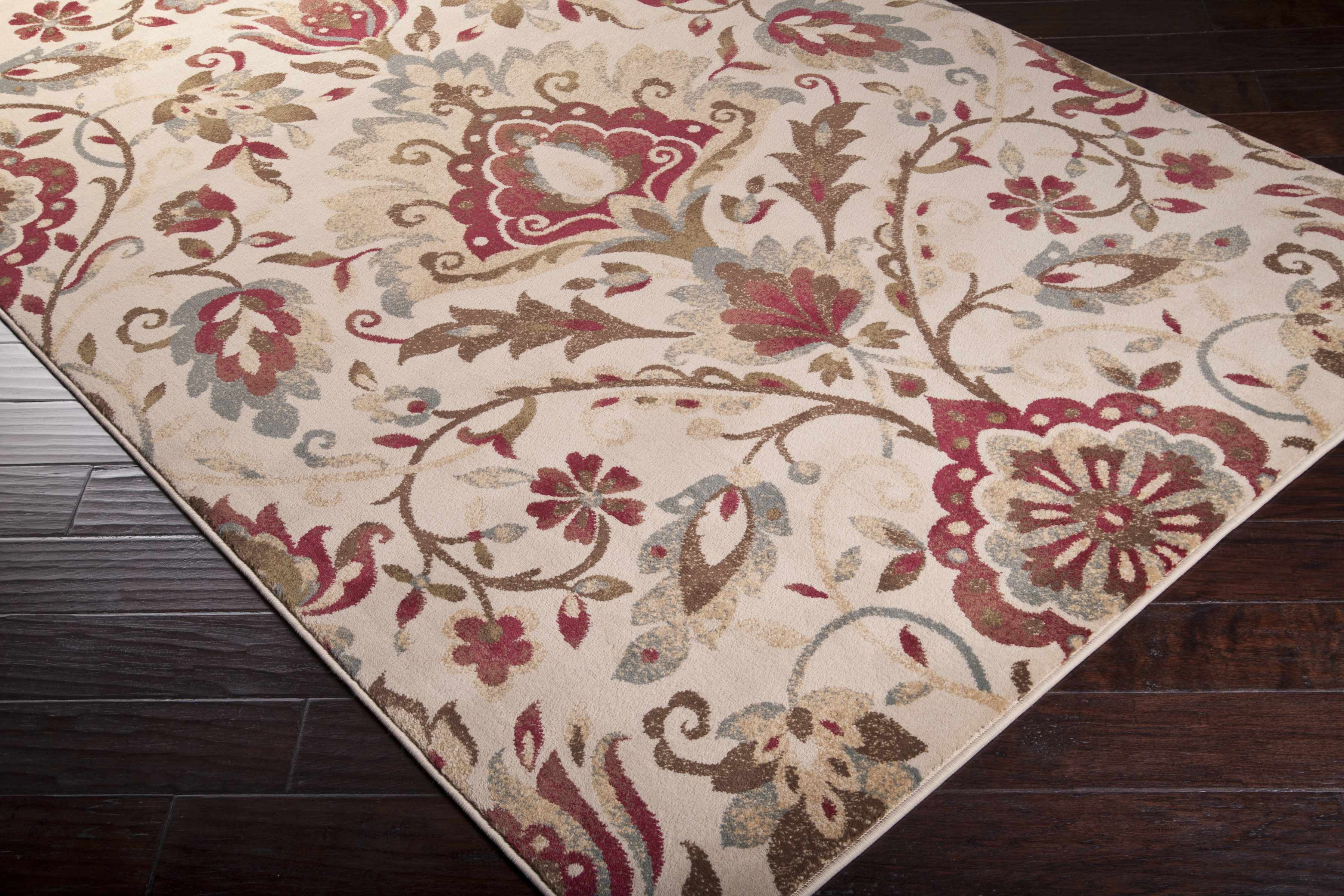 Hauteloom Hemet Hallway, Kitchen Runner Rug - Traditional - Red, Dark ...