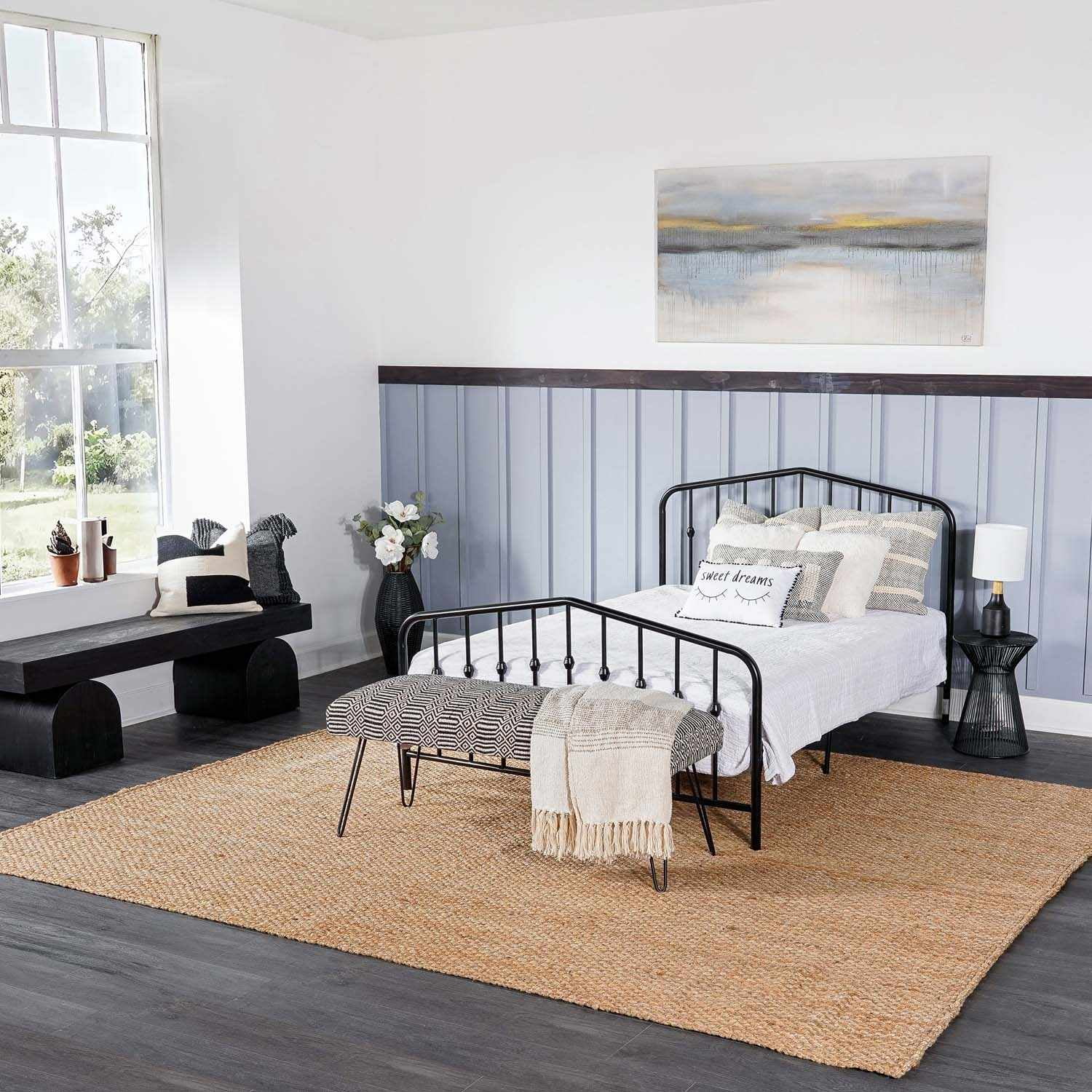 Hauteloom Herndon Handwoven Sea Grass Jute Rug - Natural Fiber Area Rug ...