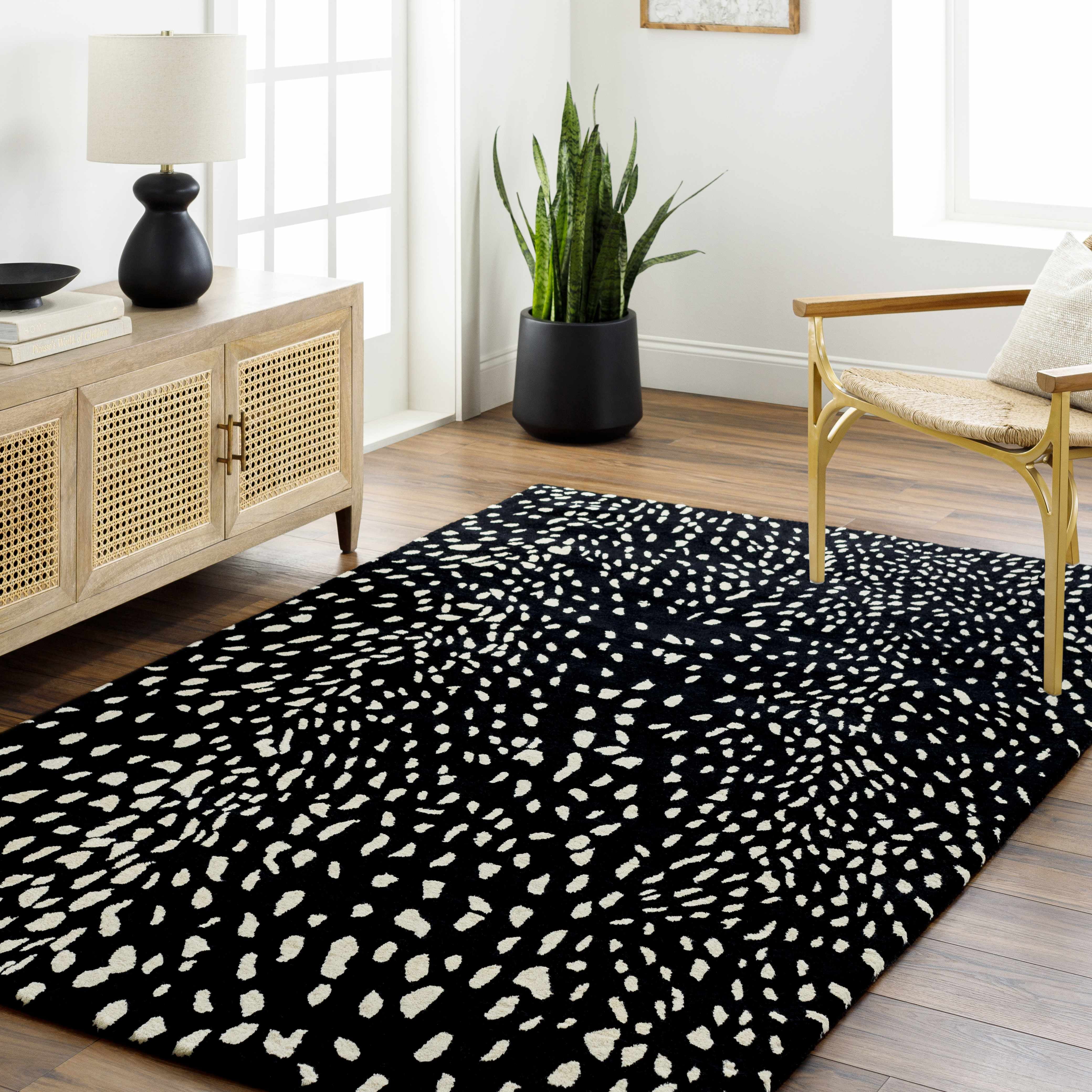 Hauteloom Horus Modern Hand Tufted Natural Fiber Wool Area Rug ...