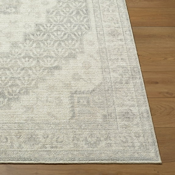 Hauteloom Jecori Living Room, Bedroom Area Rug - Traditional - Gray ...