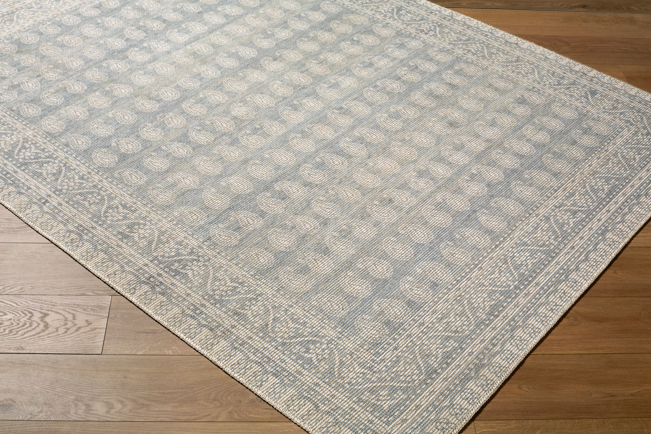 Hauteloom Jeriel Jute Living Room, Bedroom Area Rug - Traditional - Sky ...