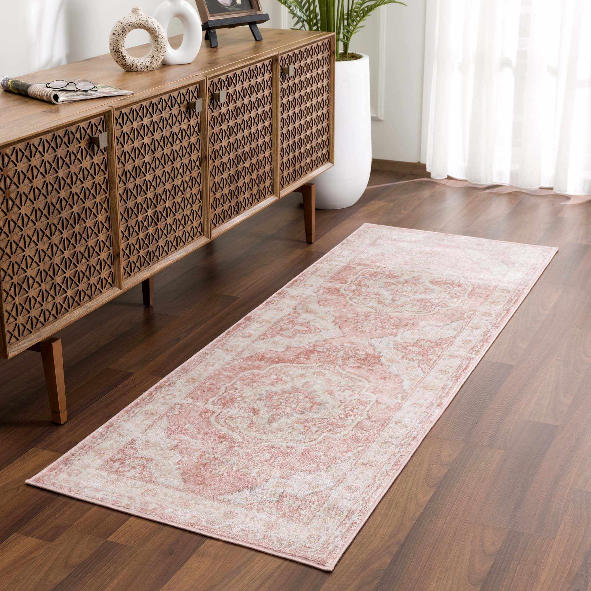 Hauteloom Kandos Distressed Faded Traditional Oriental Style Living ...
