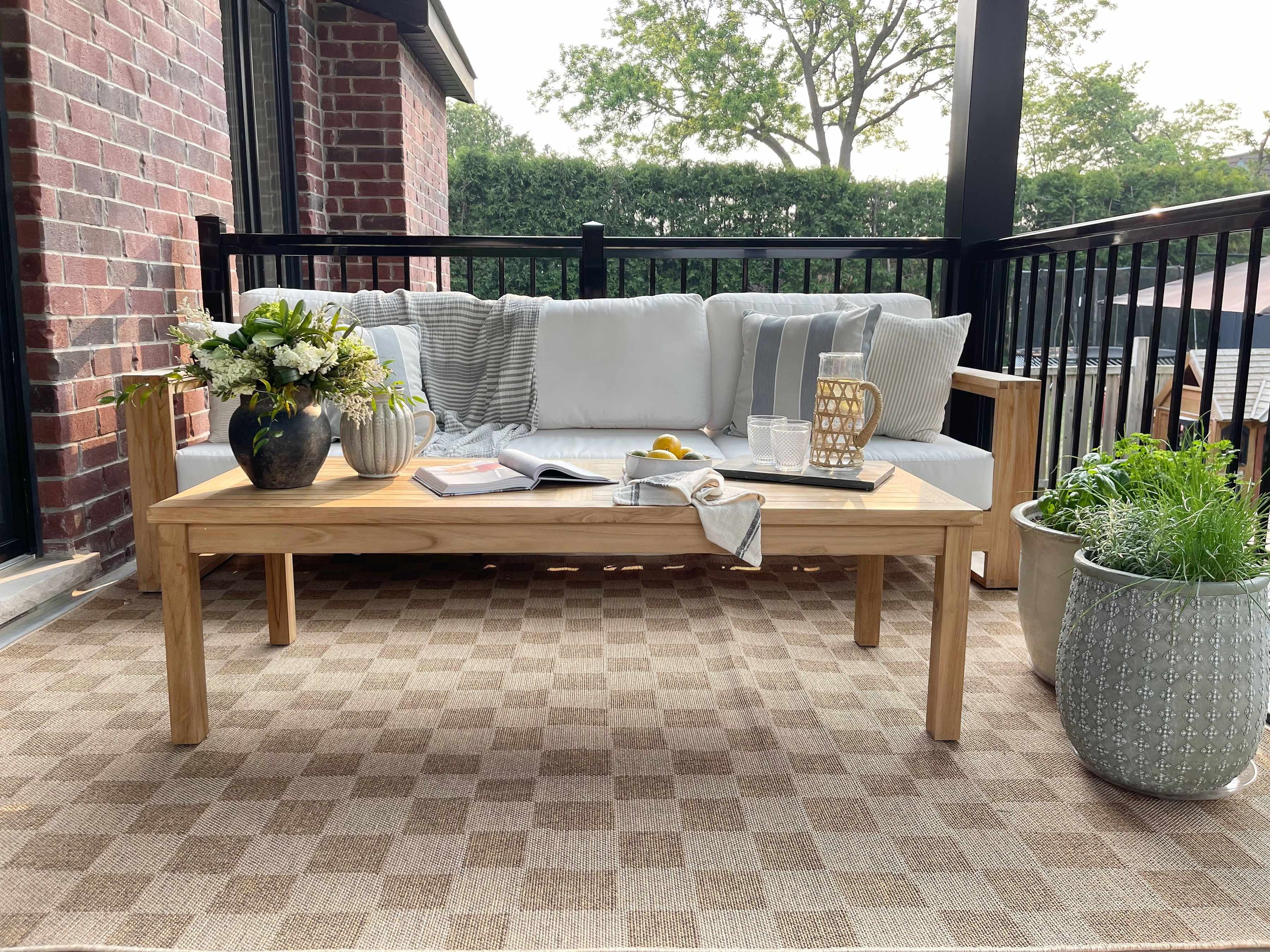 Hauteloom Kuval Living Room, Bedroom Patio Outdoor Area Rug - Modern ...