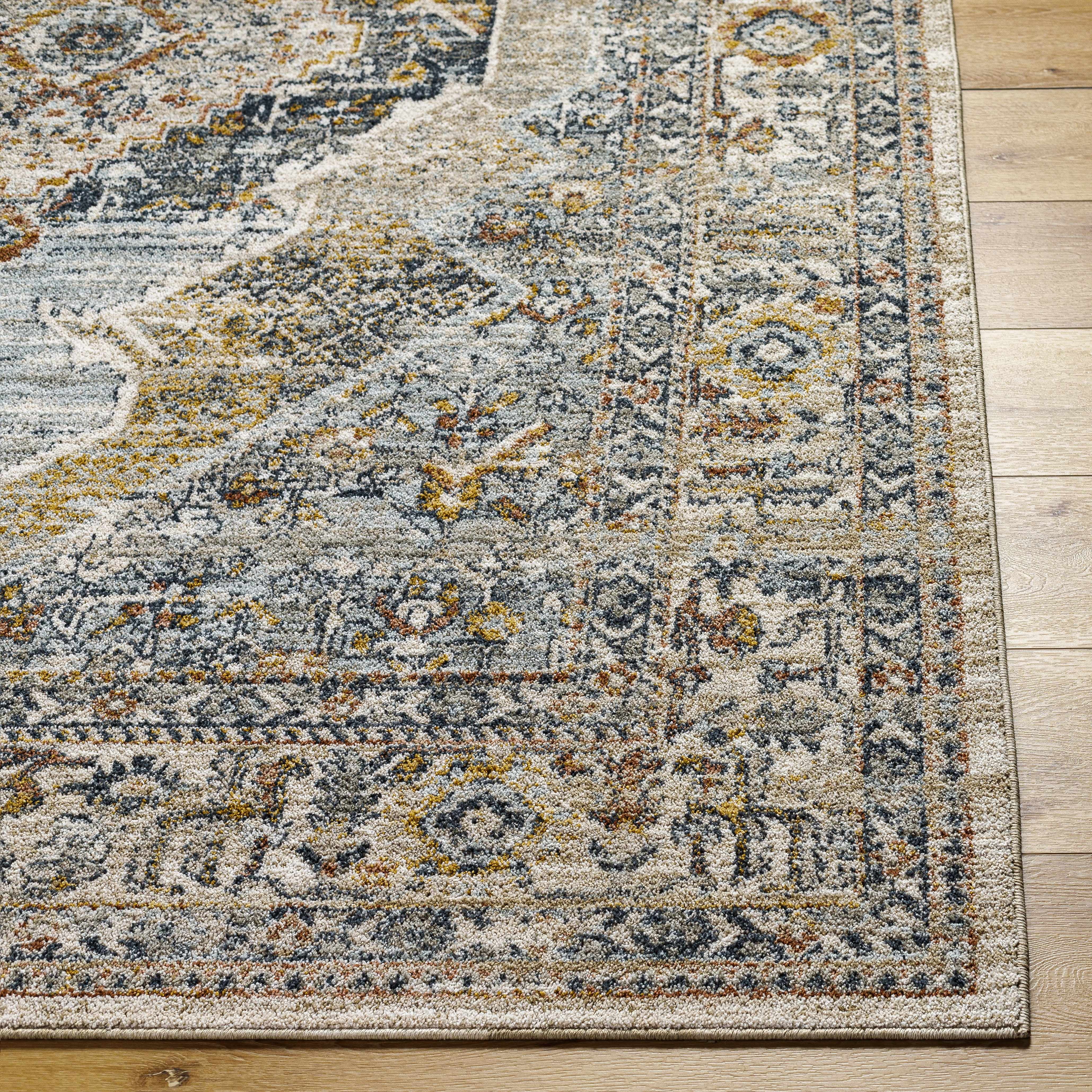 Hauteloom Lanza Living Room, Bedroom Area Rug - Traditional - Natural ...