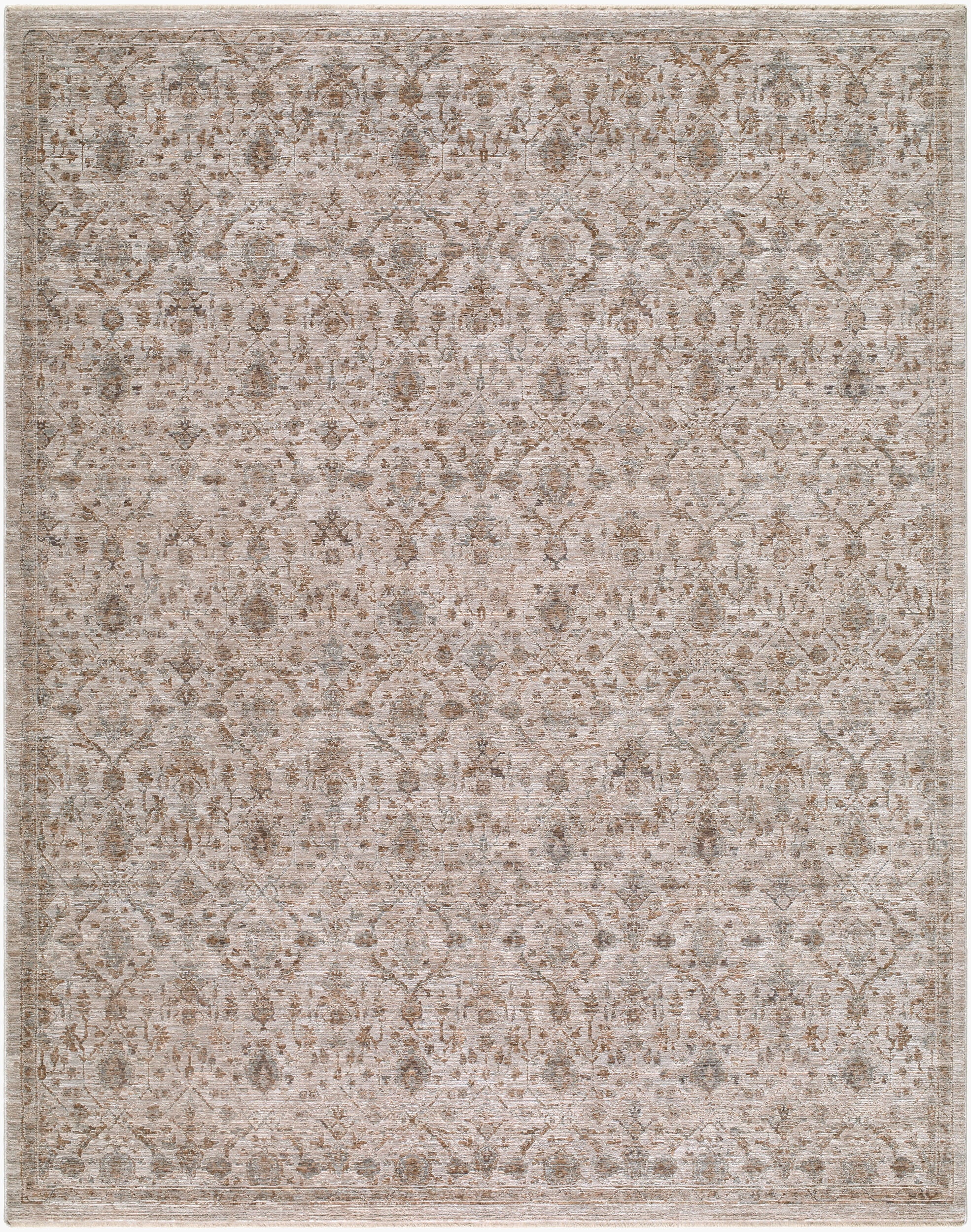 Hauteloom Leedora Living Room, Bedroom Area Rug - Traditional - Taupe ...