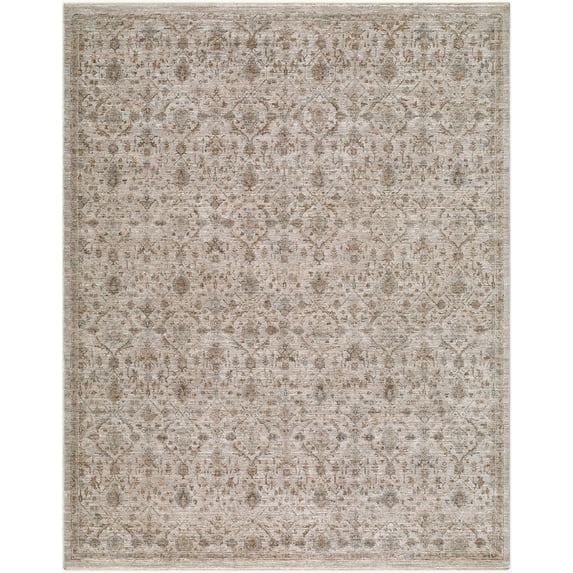 Hauteloom Leedora Living Room, Bedroom Area Rug - Traditional - Taupe ...