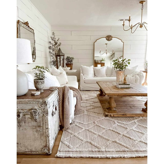 Hauteloom Malilinao Farmhouse Living Room Bedroom Modern Moroccan ...