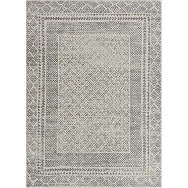 Homespice Flint Hill Country Braided Rugs 6x9' Perfect Dark Gray Rustic ...