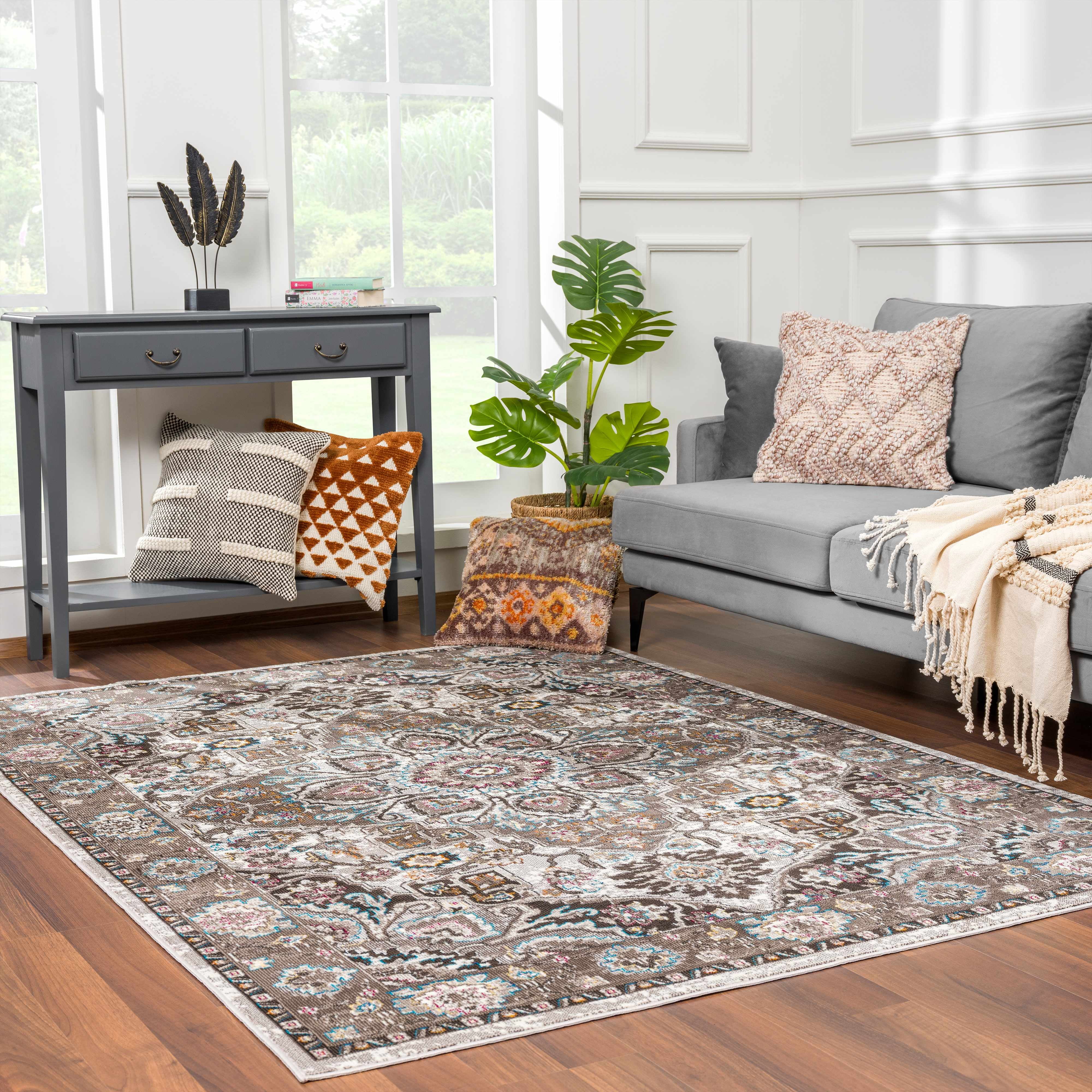 Hauteloom Mardin Living Room, Bedroom Area Rug - Traditional - Off ...