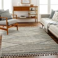 Erin Gates by Momeni Woodland Antelope Blue Hand Tufted Wool Area Rug 6 ...