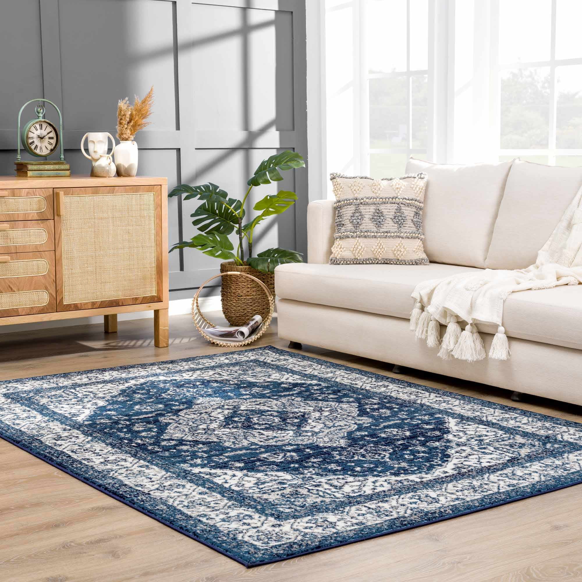 Hauteloom Monaco Collection Living Room, Bedroom Oriental Area Rug ...