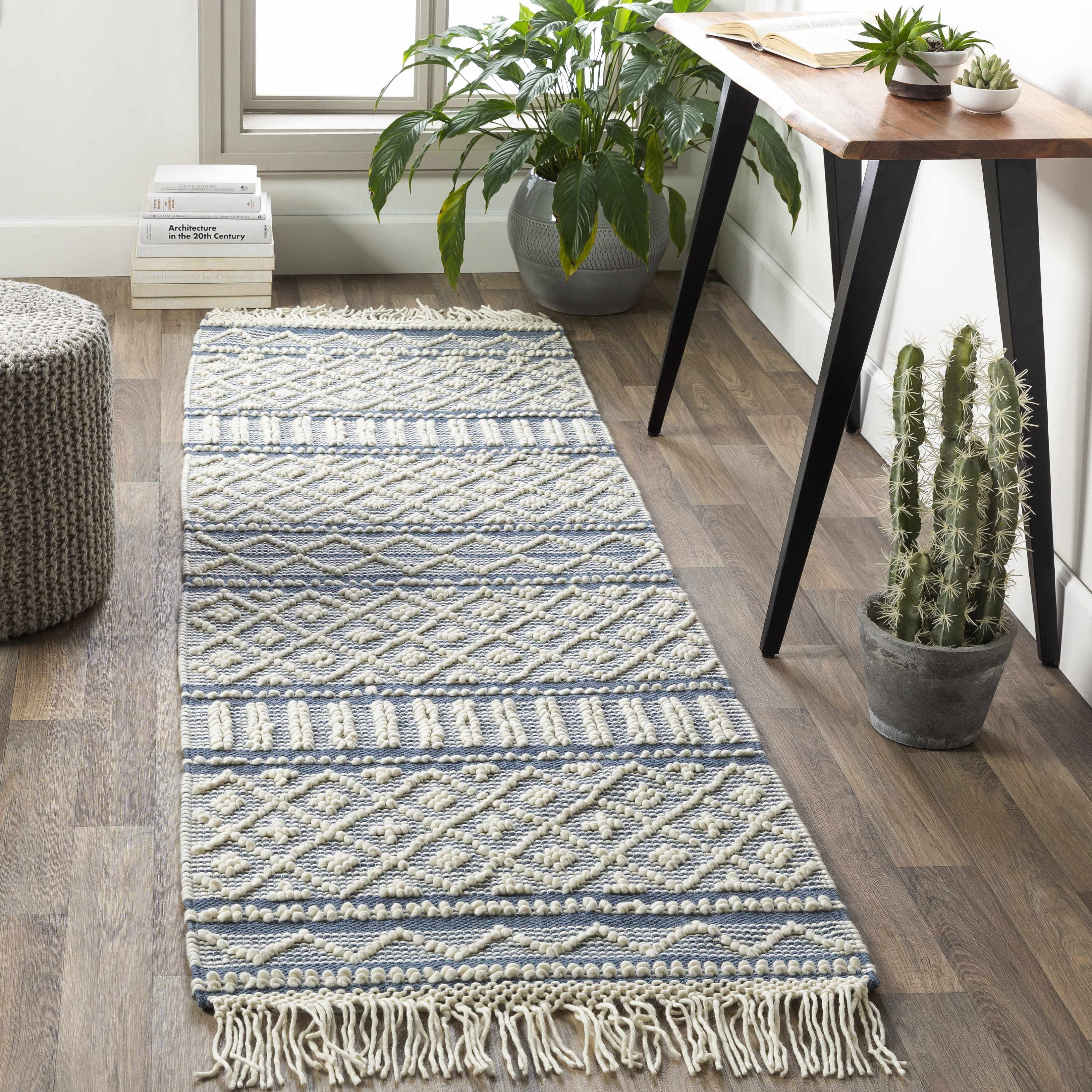 Hauteloom Nunnelly Wool Hallway, Kitchen Runner Rug - Traditional ...