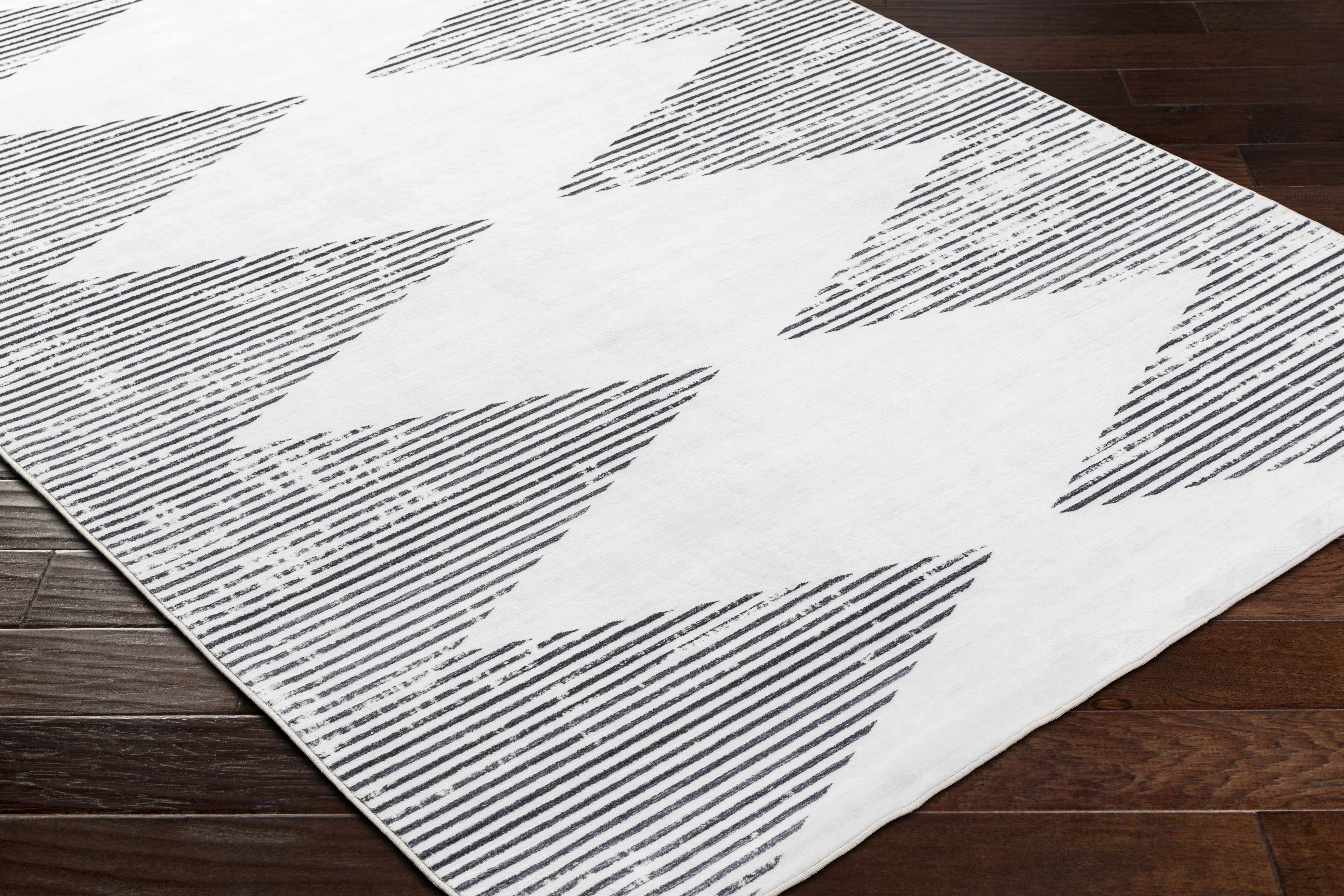 Hauteloom Prema Living Room, Bedroom Machine Washable Area Rug ...