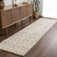 Hauteloom Promp Shaggy Farmhouse Living Room, Bedroom Runner Rug ...