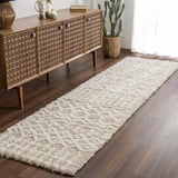 Hauteloom Promp Shaggy Farmhouse Living Room, Bedroom Runner Rug ...