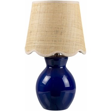 SAFAVIEH Hanron 26 in. Coastal Table Lamp, Blue - Walmart.com