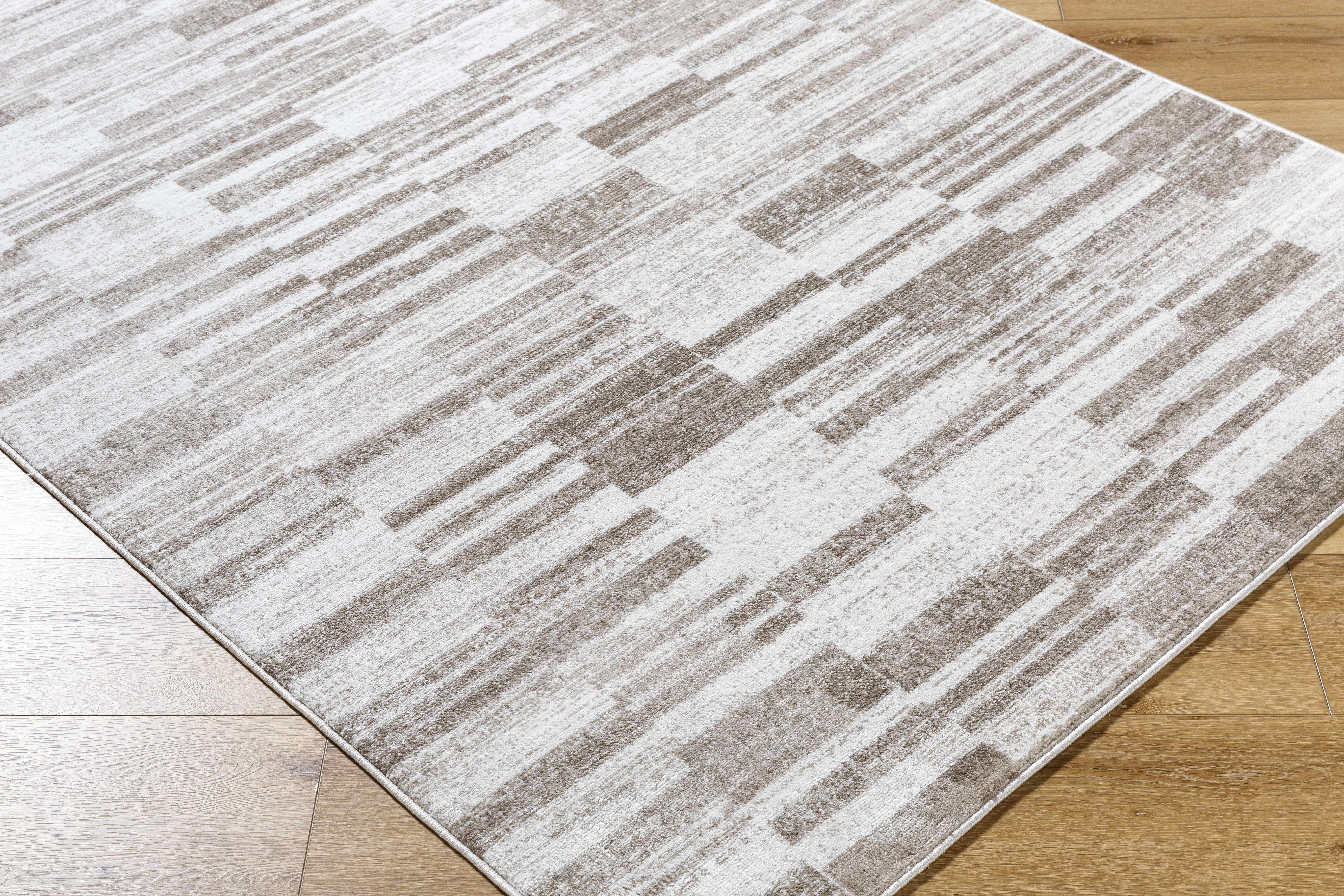 Hauteloom Tehya Living Room, Bedroom Area Rug - Contemporary - Light ...