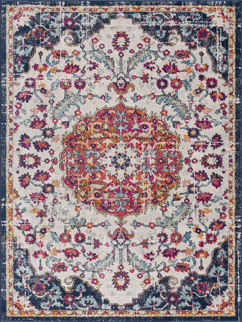 Hauteloom Tigris Collection Jasmine Oriental Farmhouse Entryway ...