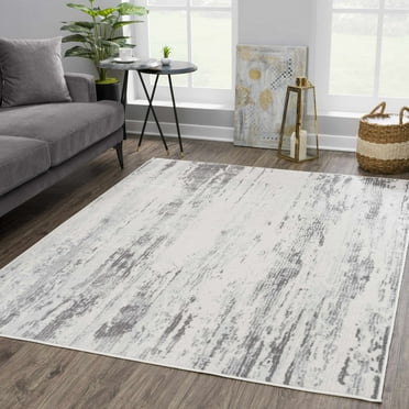 Modern Geometric Shapes Hand-Carved Soft Living Room Area Rug - Walmart.com