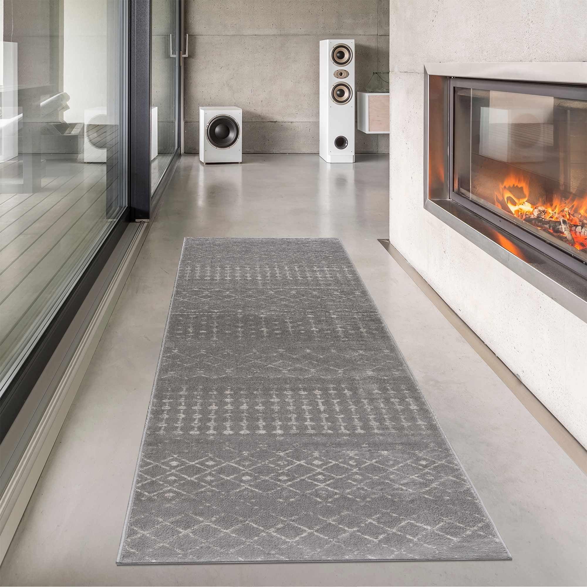 Hauteloom Tigris Hallway, Kitchen Runner Rug - Contemporary, Farmhouse ...
