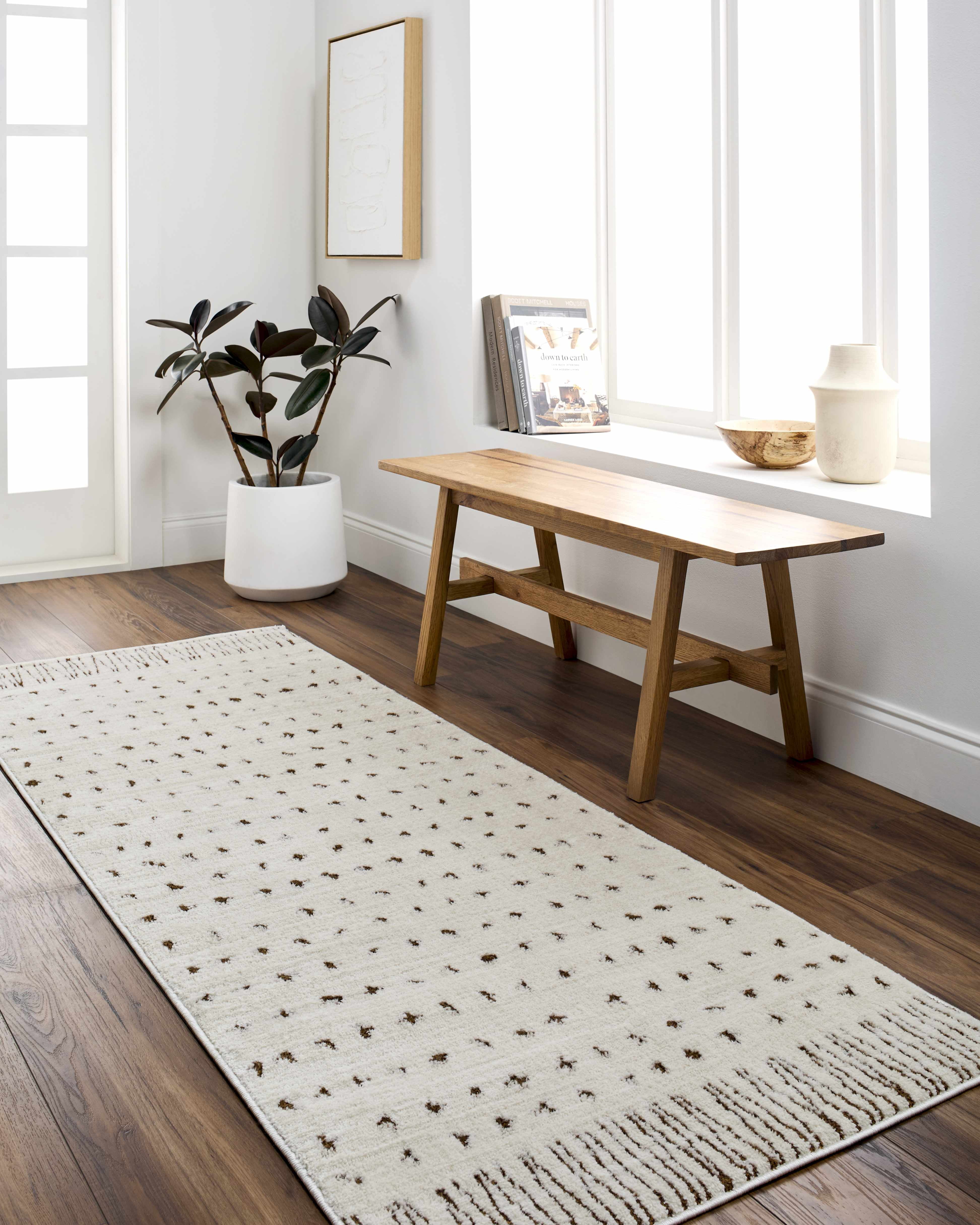 Hauteloom Tuvya Hallway, Kitchen Runner Rug - Farmhouse - High Pile ...