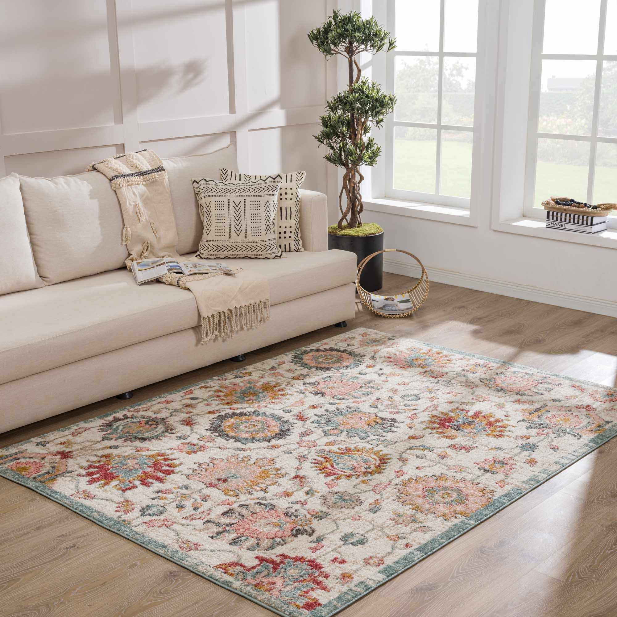 Hauteloom Twilight Living Room, Bedroom Area Rug - Traditional - Dusty ...