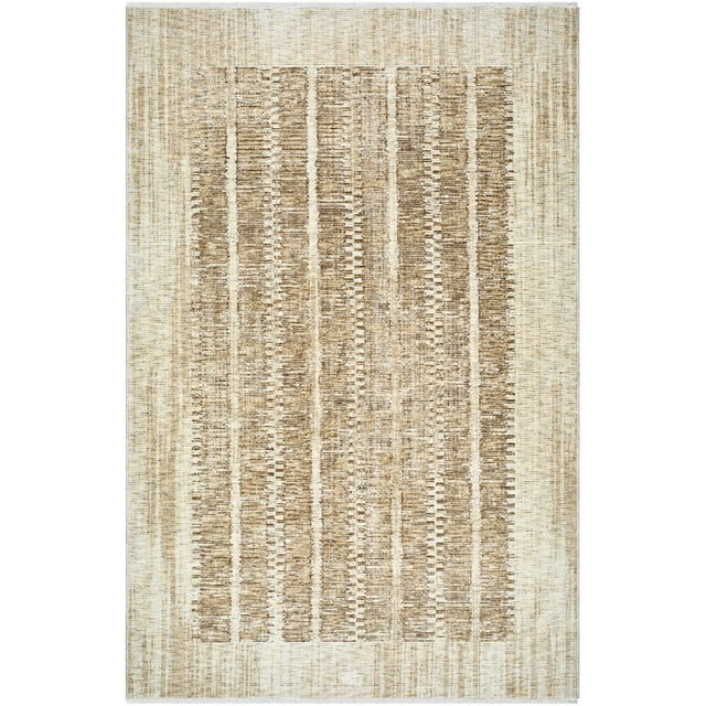 Hauteloom Vasha Living Room, Bedroom Area Rug - Contemporary - White ...
