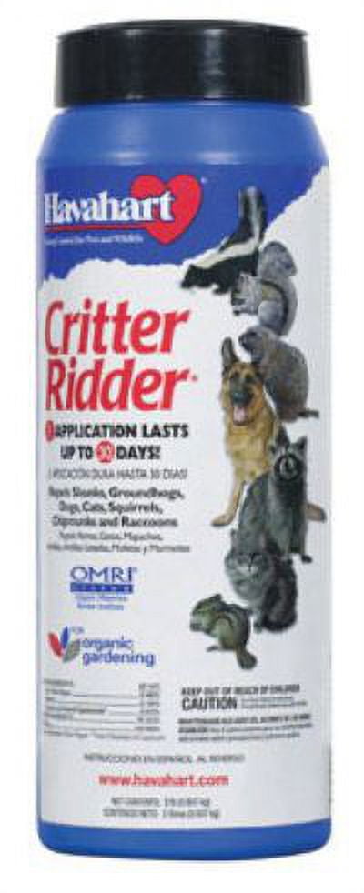 Havahart Critter Ridder 3142 Animal Repellent, 2.2 Lb - Walmart.com