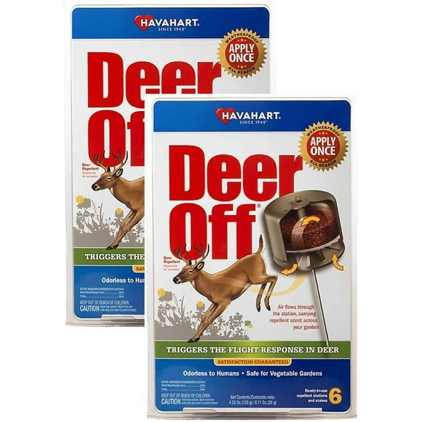 Havahart DO5600-B Deer Off Weatherproof Deer Repellent; Weatherproof ...