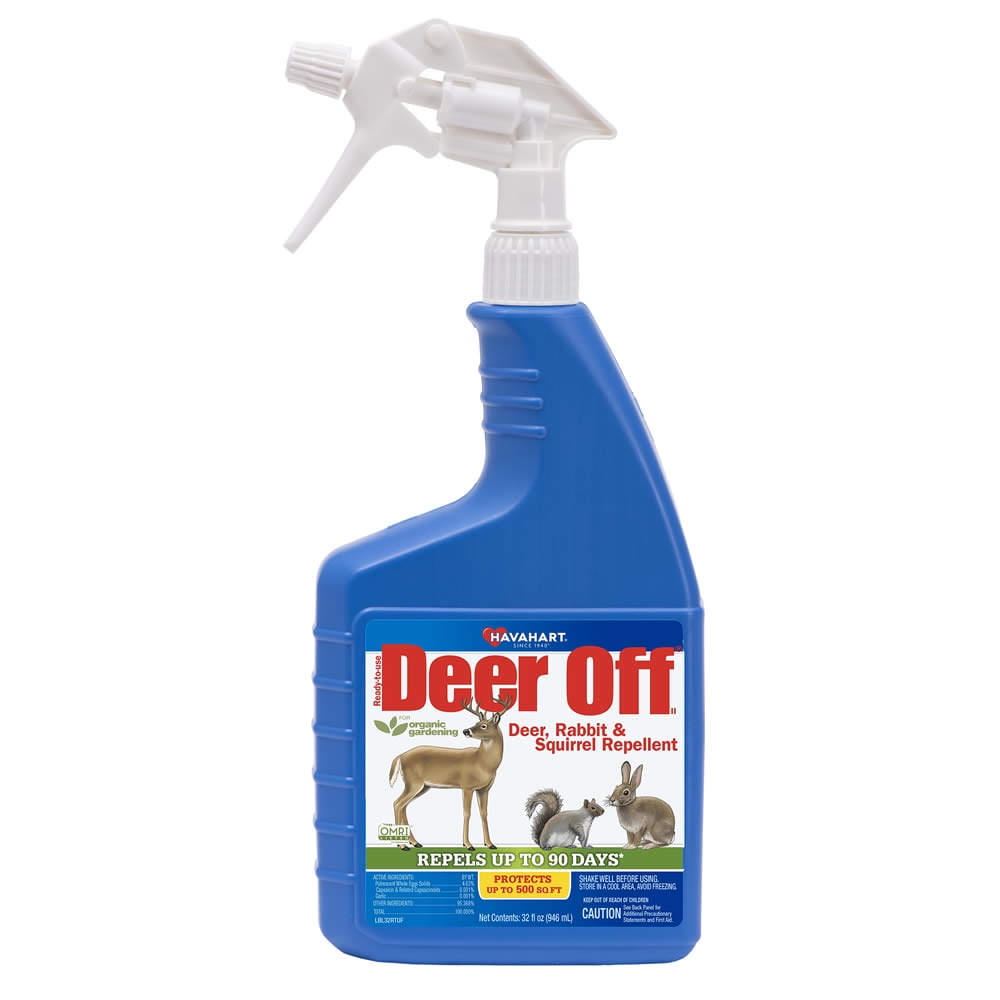 Havahart Deer Off II 32 oz. Ready-to-Use Deer, Rabbit, and Squirrel ...