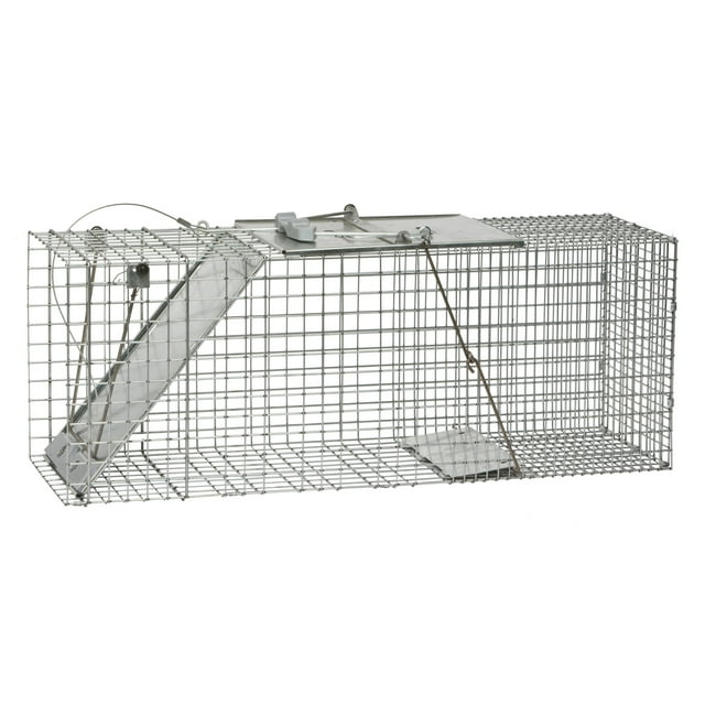 Free Shipping! Havahart Easy Set Large Metal 1-Door Wild Animal Trap ...