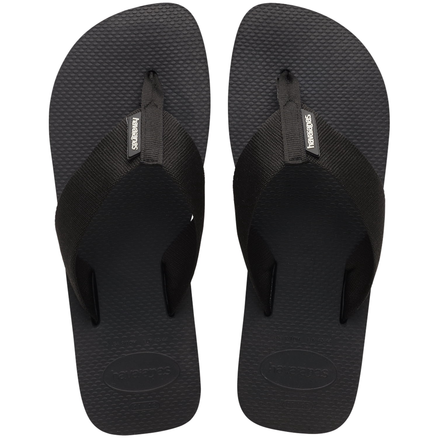 Havaianas for Men - Urban Basic Flip Flops - Black, 11/12 - Walmart.com
