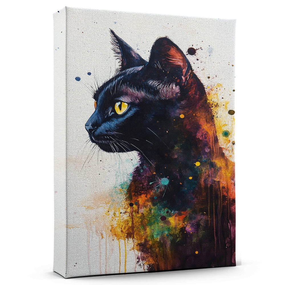 Havana Brown Cat Solid Canvas, Colorful Havana Brown Cat Solid Picture ...