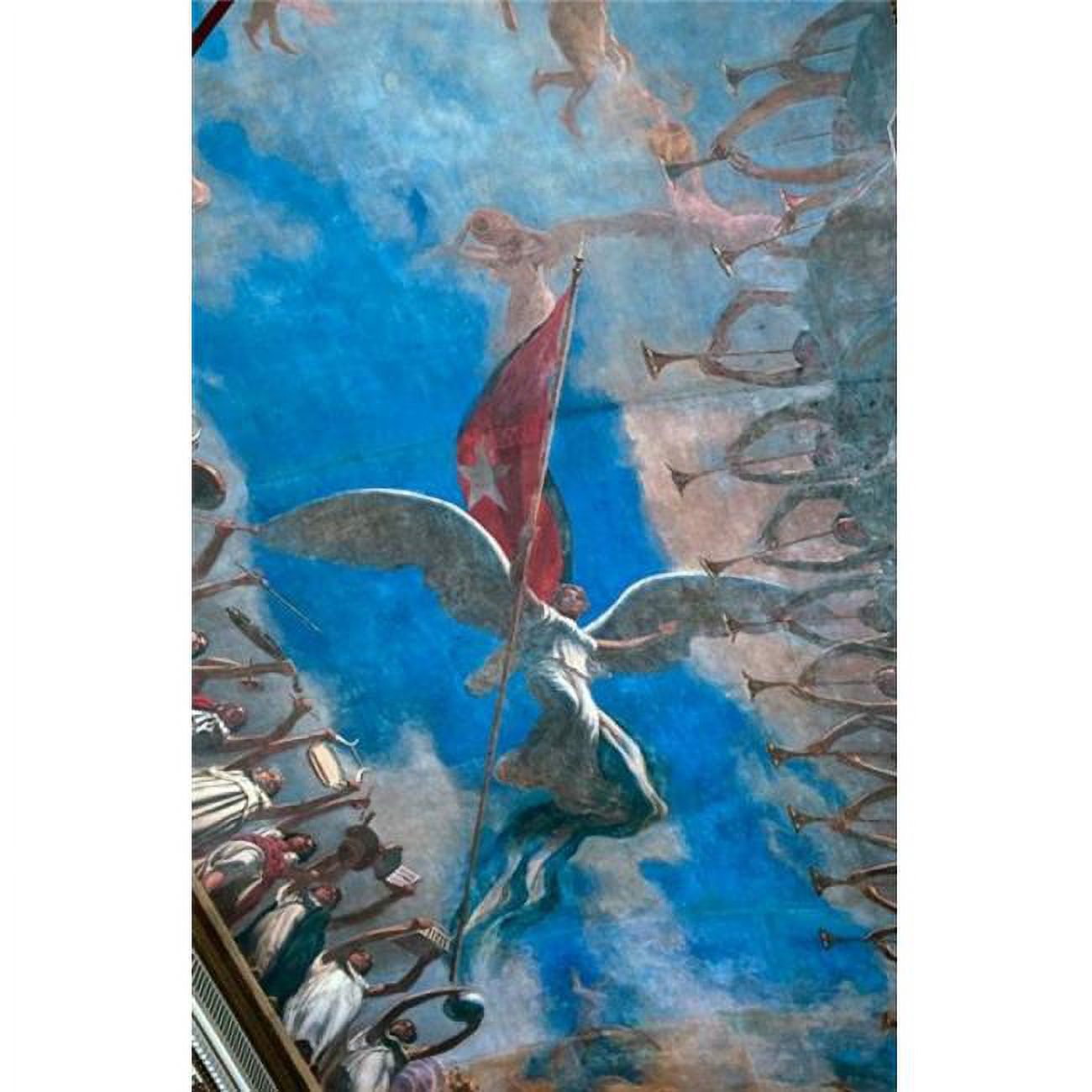 Havana Cuba Museum of the Revolution Murals on Ceiling of Museum Poster ...