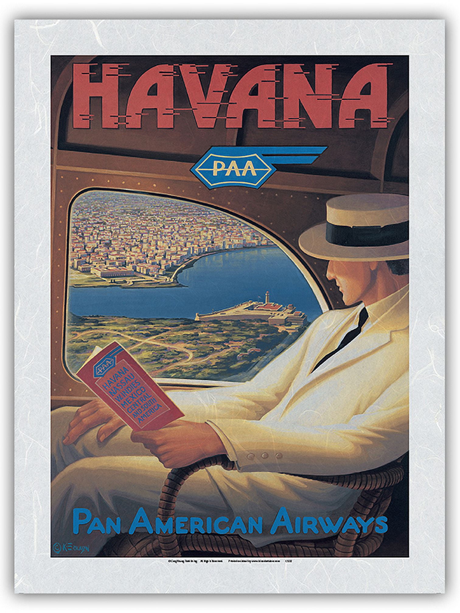 Havana Cuba - Pan American Airways (PAA) - Vintage Airline Travel ...