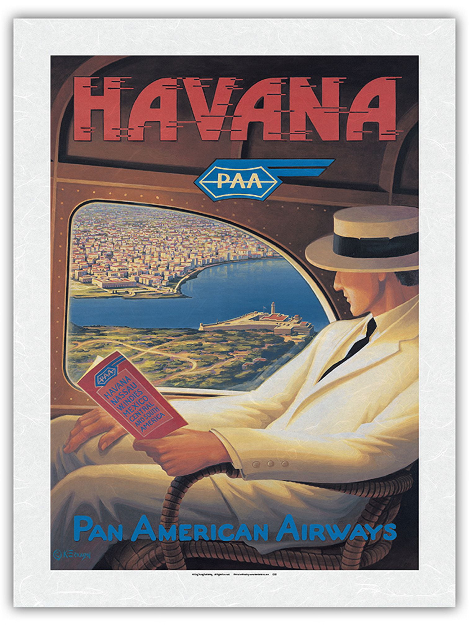 Havana Cuba - Pan American Airways (PAA) - Vintage Airline Travel ...