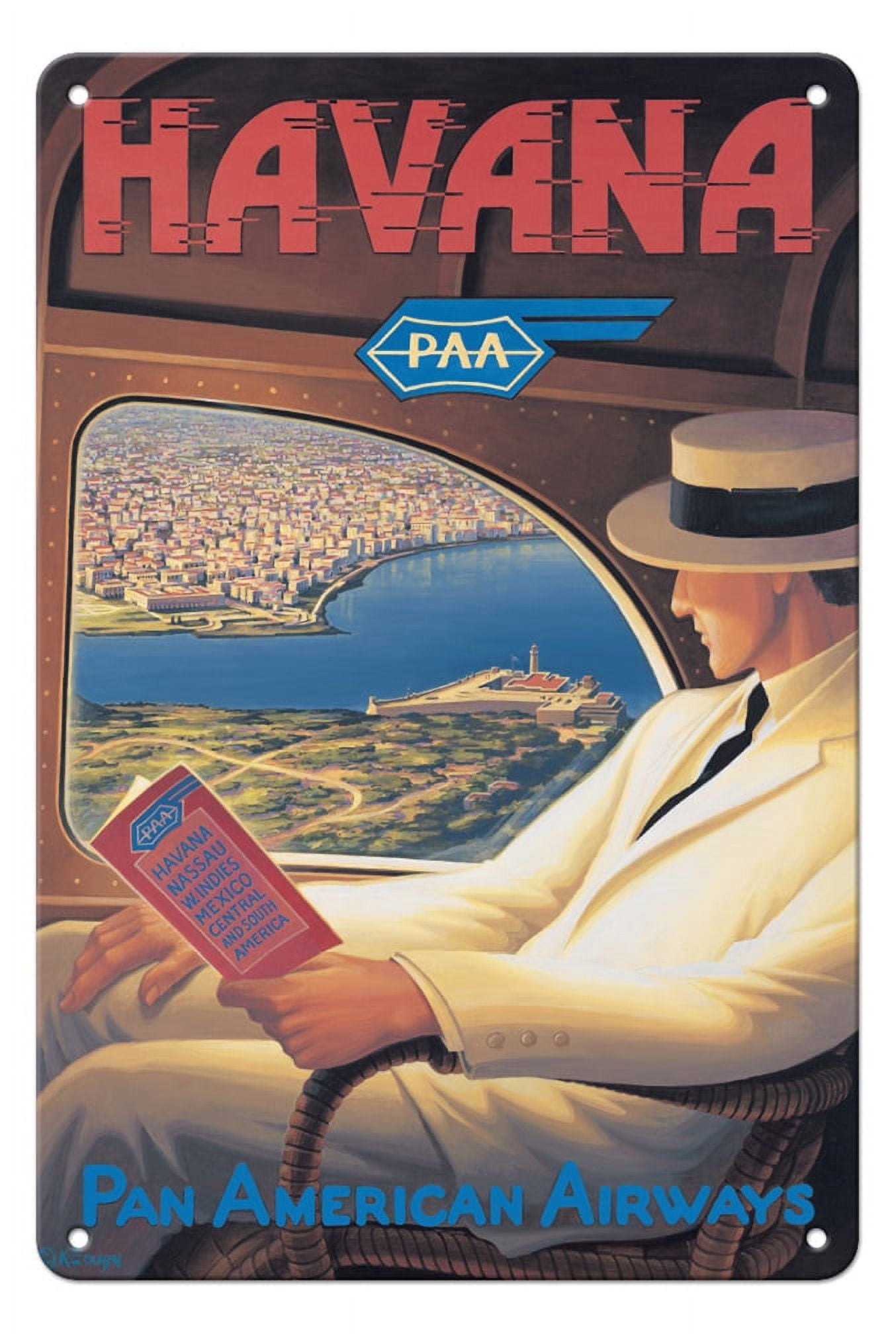 Havana Cuba - Pan American Airways (PAA) - Vintage Airline Travel ...