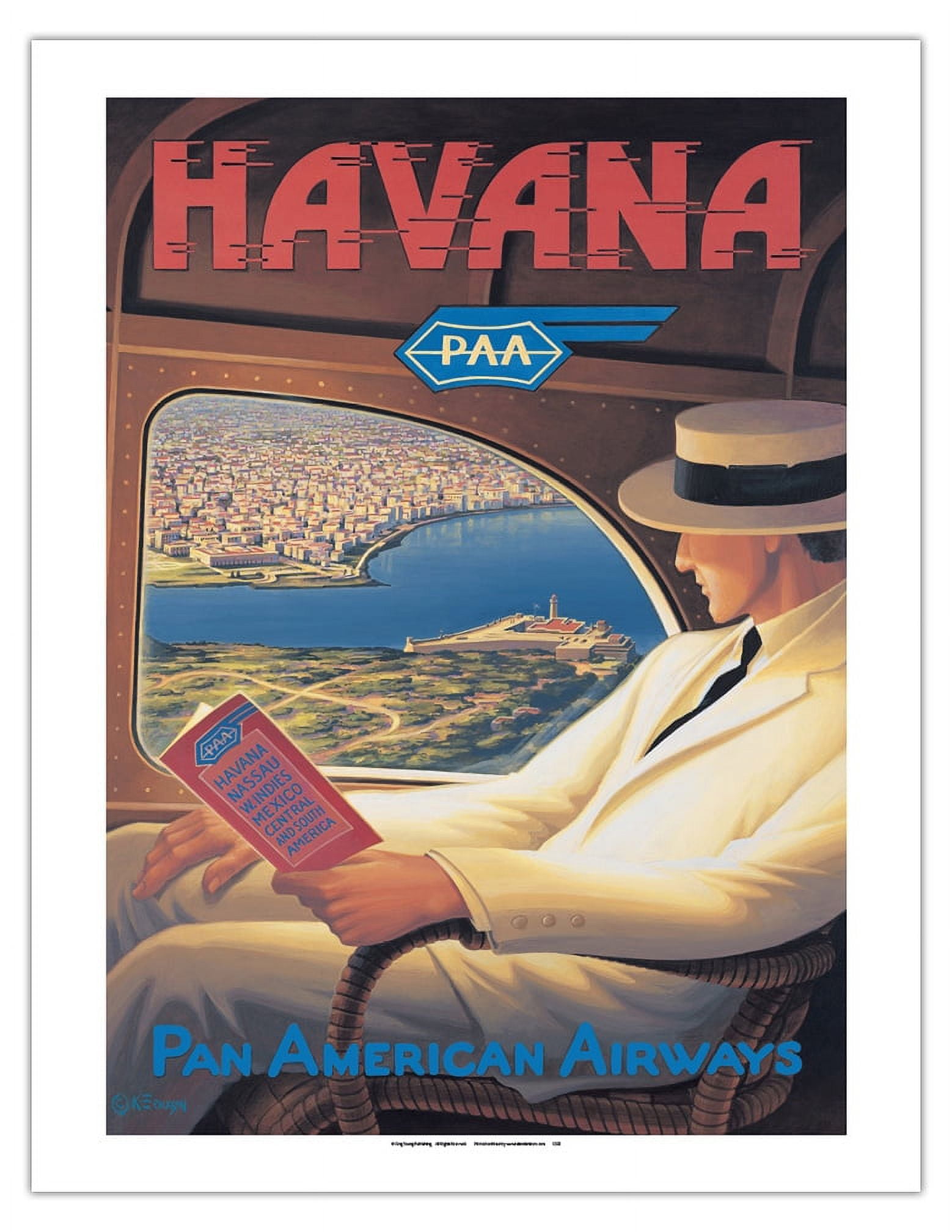 Havana Cuba - Pan American Airways (PAA) - Vintage Airline Travel ...