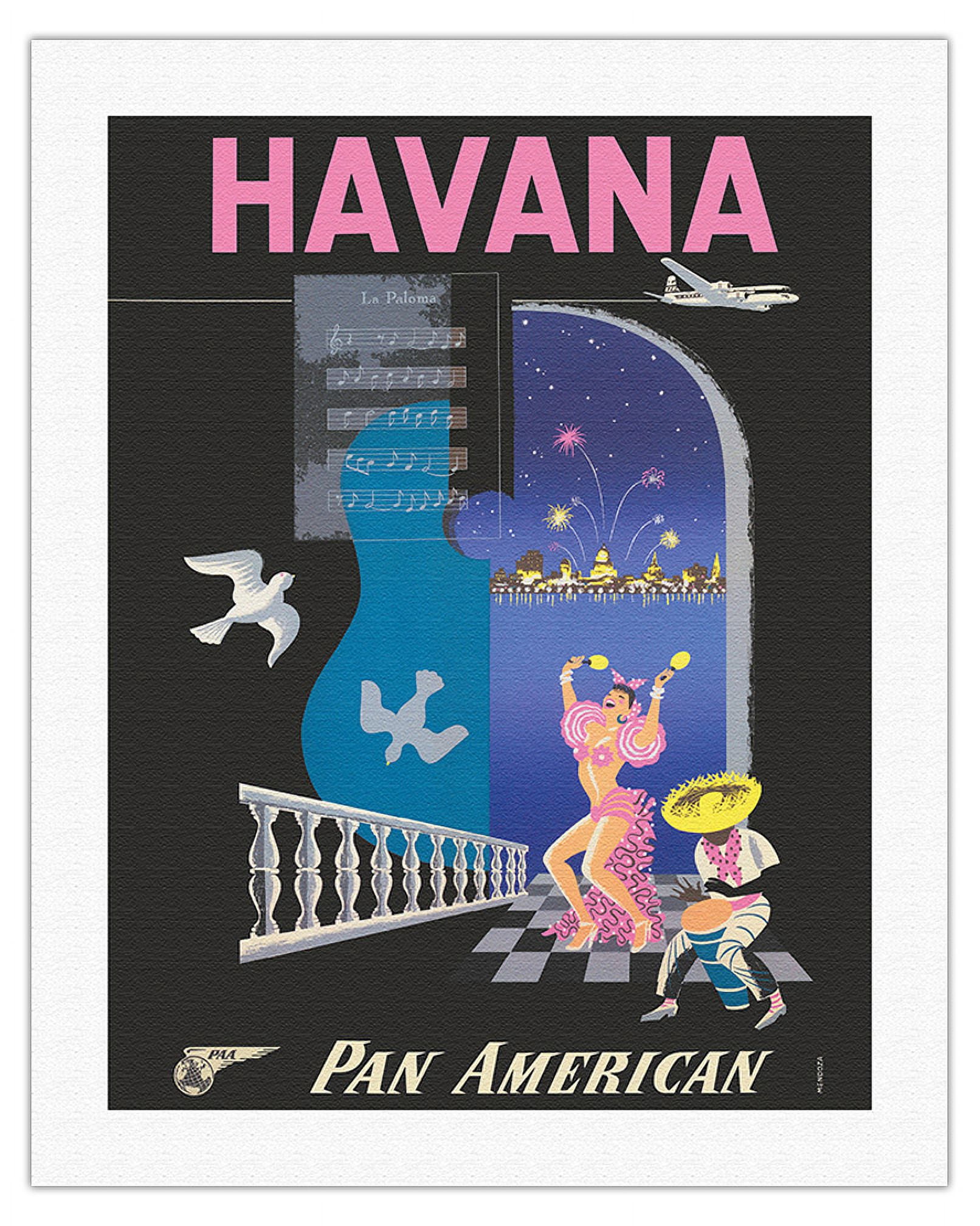 Havana Cuba - Pan American World Airways - Vintage Airline Travel ...