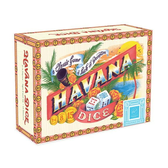 Havana Dice : A Classic Game of Luck and Deception (Liar's Dice Game ...