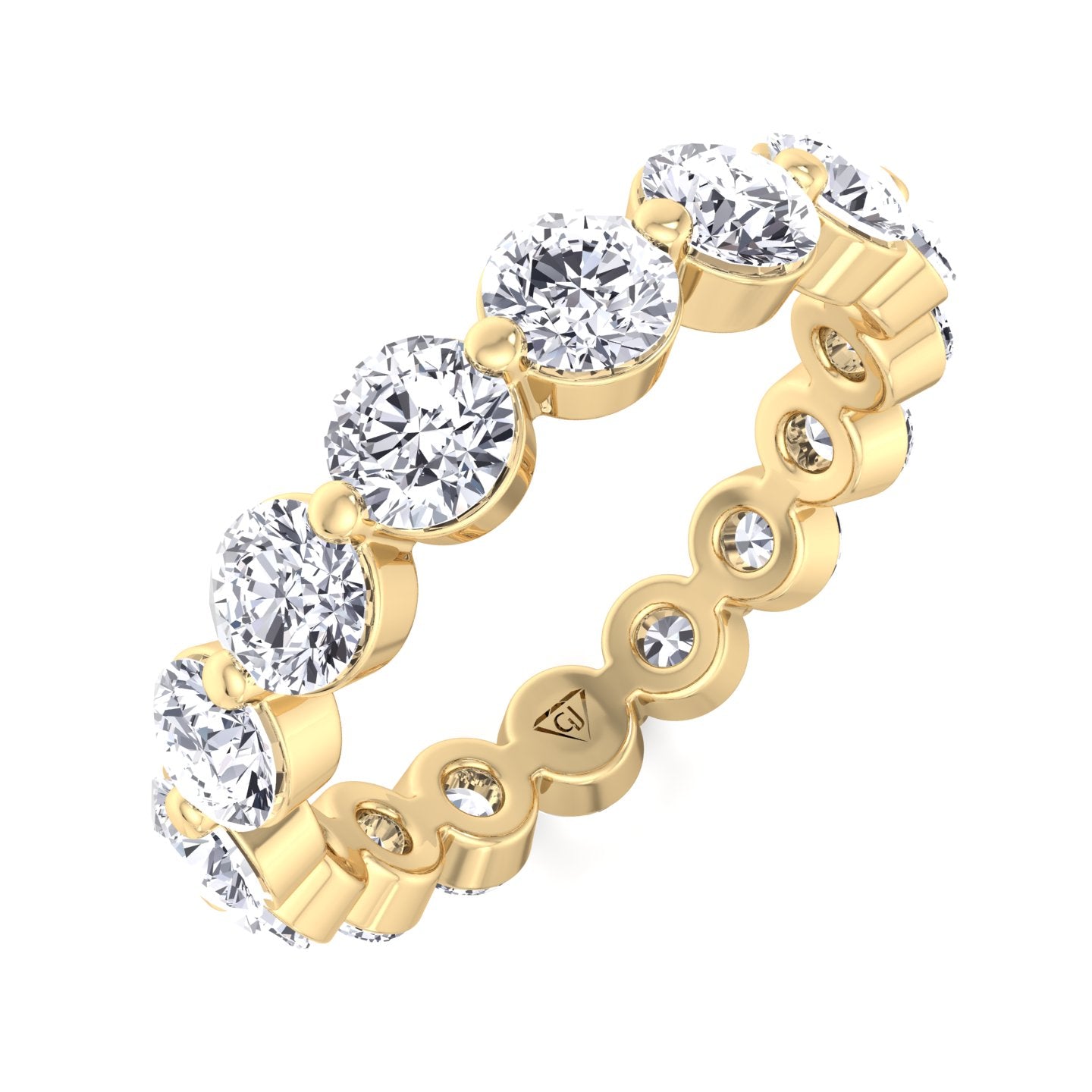 Havana - Floating Diamond Eternity Band - Walmart.com