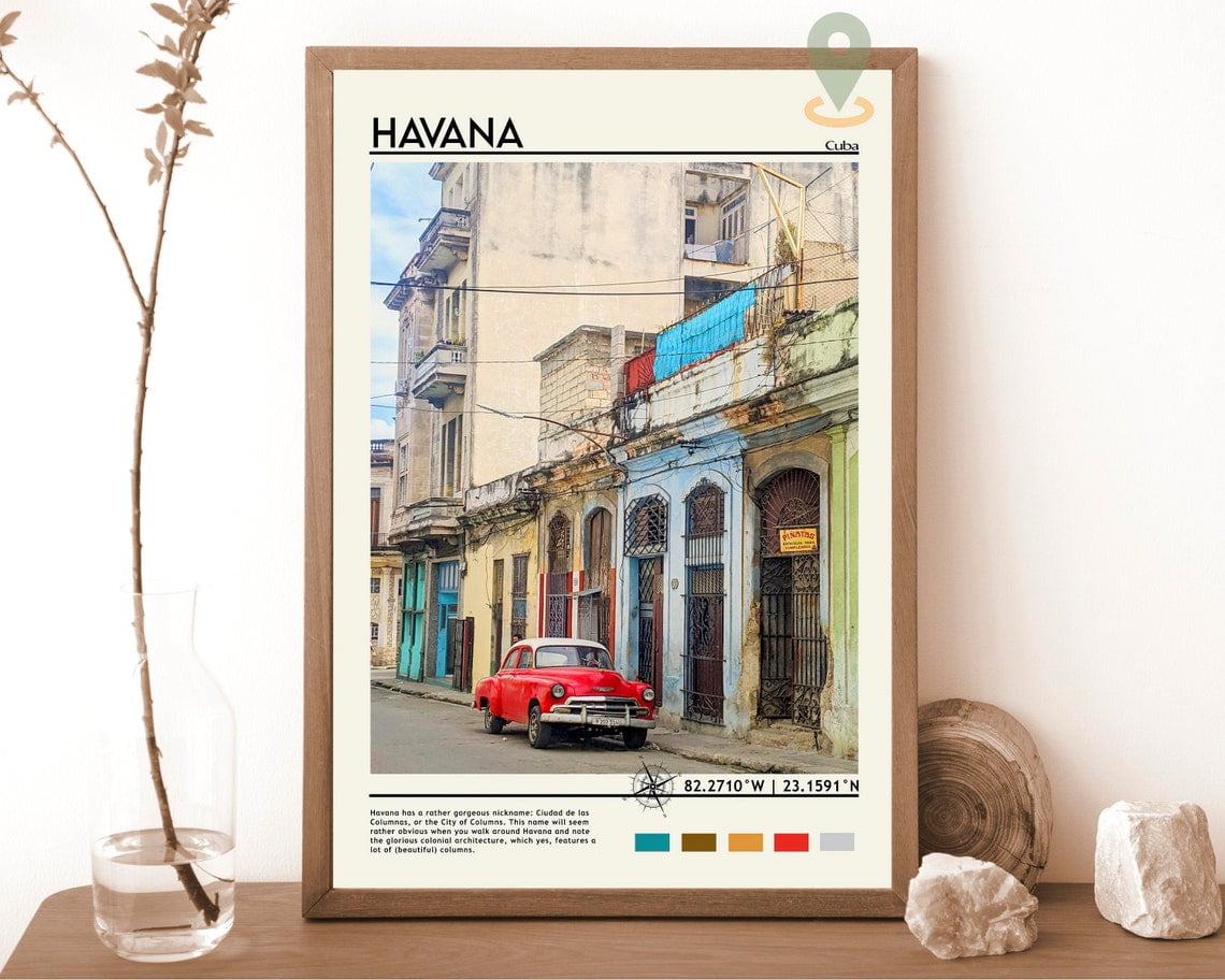 Havana Print, Havana Wall Art, Havana Poster, Havana Photo, Havana ...