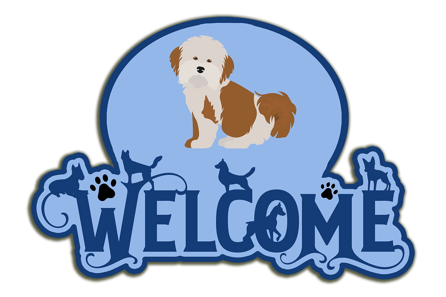 Havanese #2 Welcome Door Hanger Decoration - Walmart.com