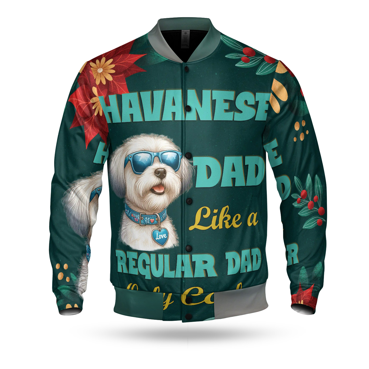 Havanese Dad Like a Regular Dad Only Cooler Happy Father's Day All Over ...