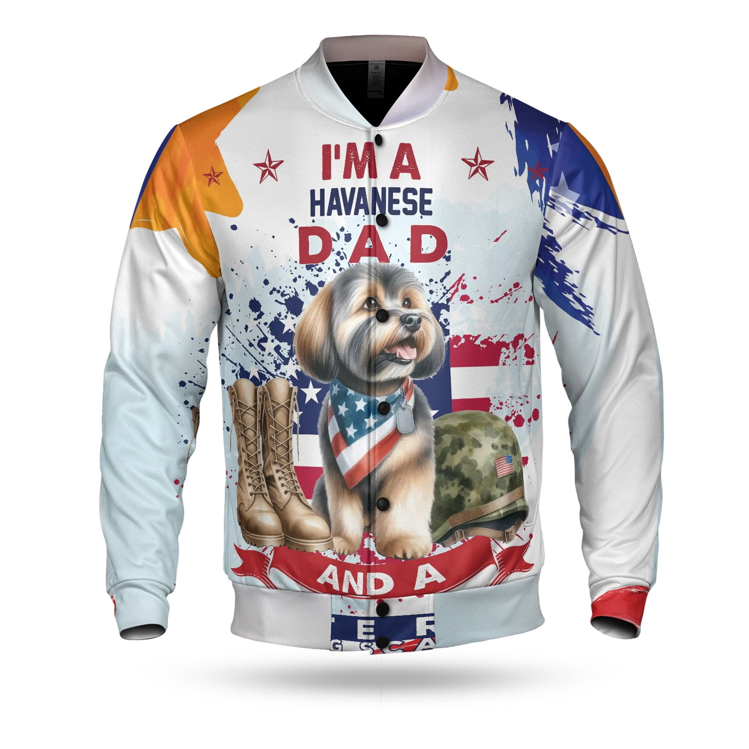 I'm a Havanese Dad and a Veteran, Nothing Scares me Happy Father's Day ...