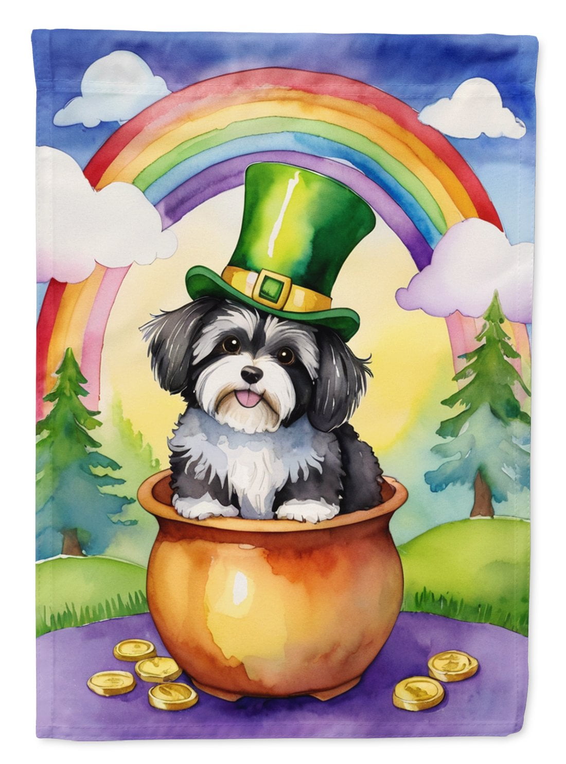 Havanese St Patricks Day House Flag - Walmart.com