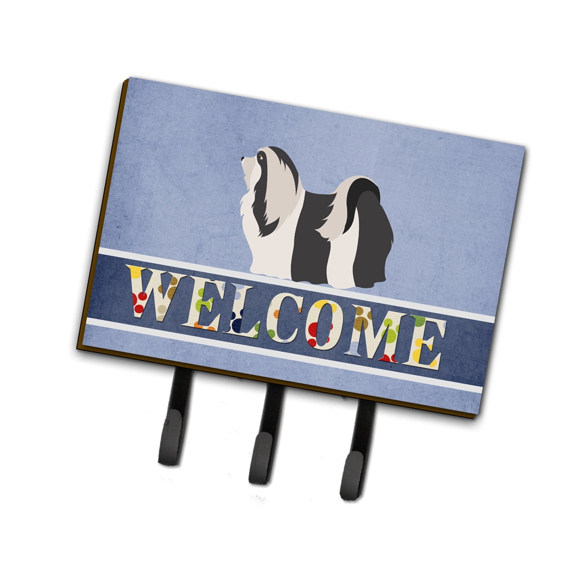 Havanese Welcome Leash or Key Holder Blue - Walmart.com