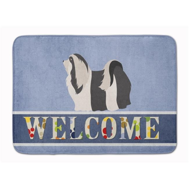 Havanese Welcome Machine Washable Memory Foam Mat - Multi-Colored ...