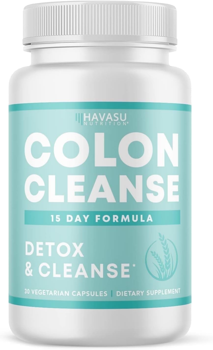 Havasu 15-Day Fast-Acting Colon Cleanse Detox | Laxative Pills for ...