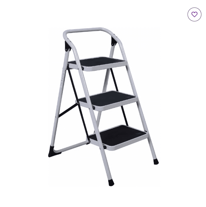 Havasu 3 - Step Steel Lightweight Folding Step Ladder - Walmart.com